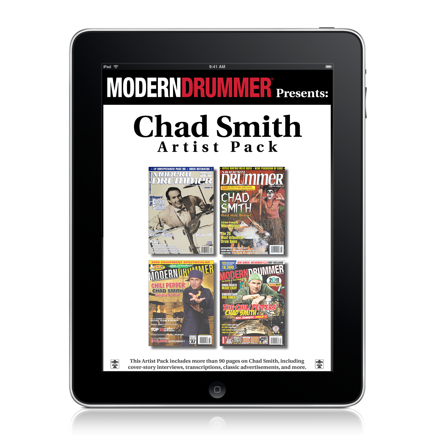 Chad Smith Artist Pack – Modern Drummer