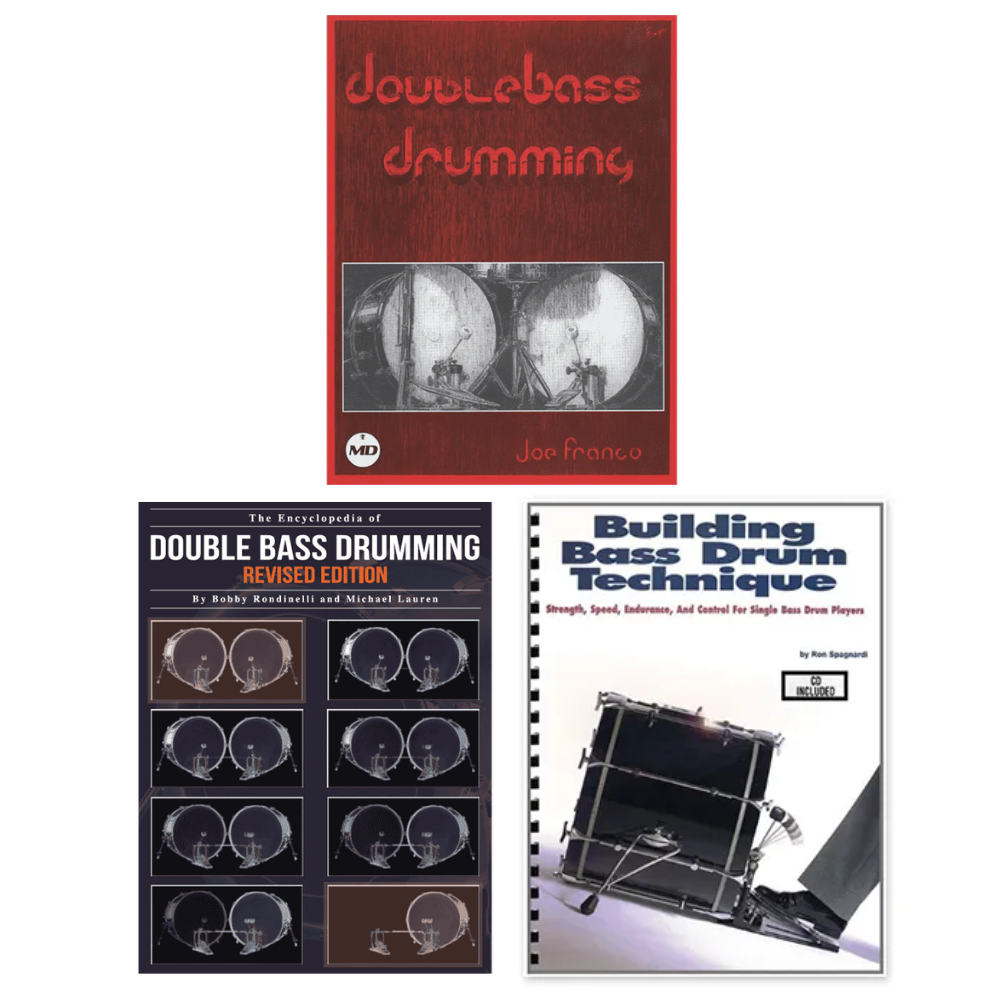 Ultimate Bass Drum Book Bundle – Modern Drummer